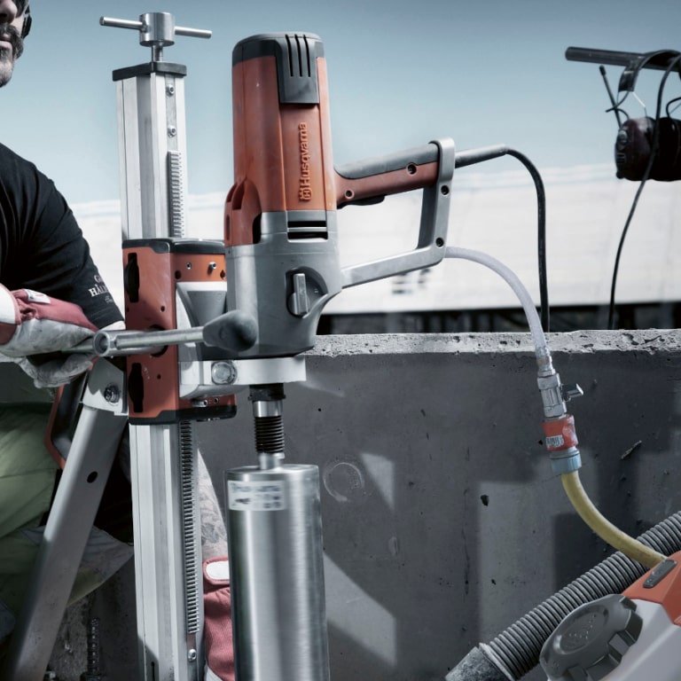 Husqvarna DM230 Core Drill Motor | Wet/Dry Coring To 150mm Ø