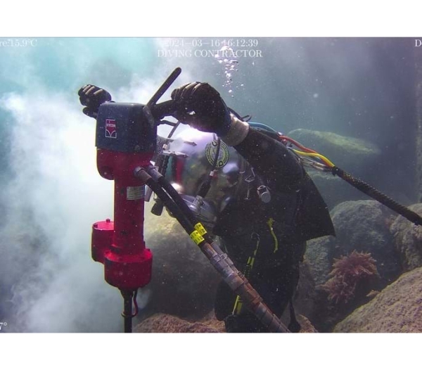 HYCON HRD28XUW Underwater Rock Drill | EC Hopkins